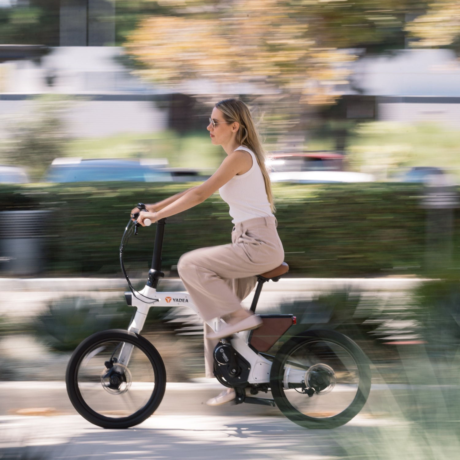 Foldable Electric Bike INNOVATOR For Her – Yadea Official Online Store