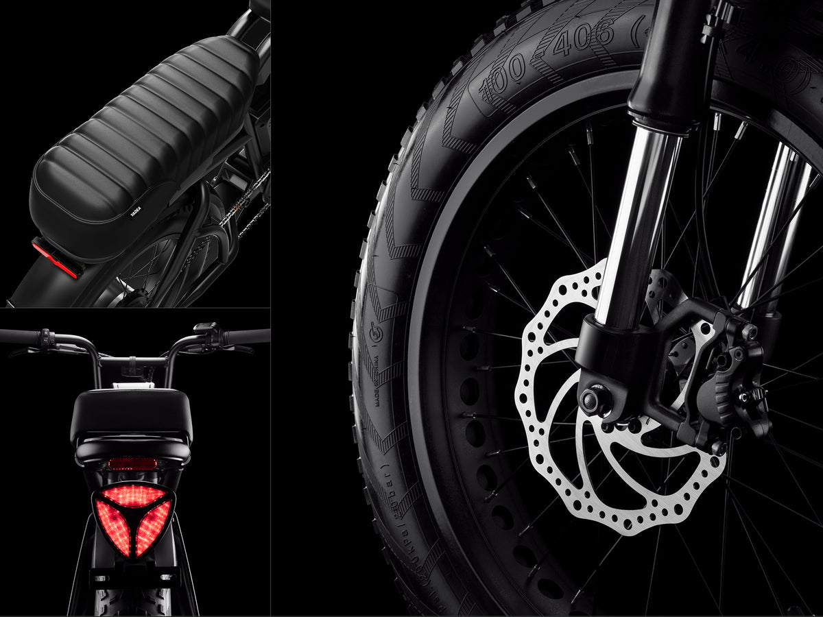 Yadea Trooper 01 Off-Road Electric Adventure Bike Powerful and Durable ...
