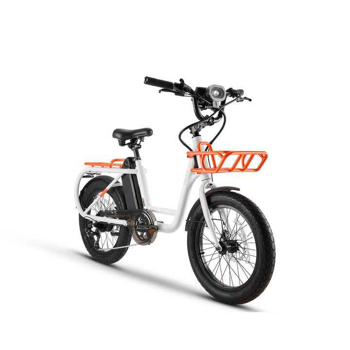 60 Miles Long Range Cargo Electric Bike Cocoa – Yadea Official Online Store