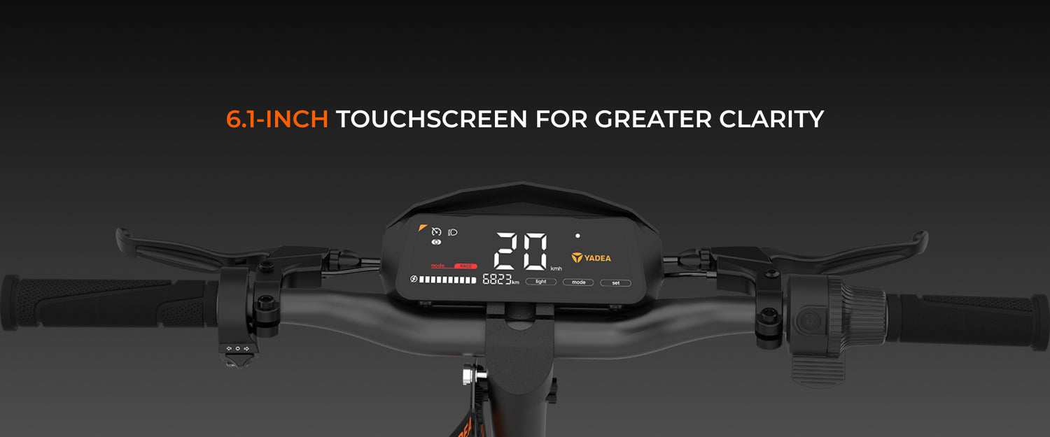 1200W Off Road Electric Scooter G10 – Yadea Official Online Store